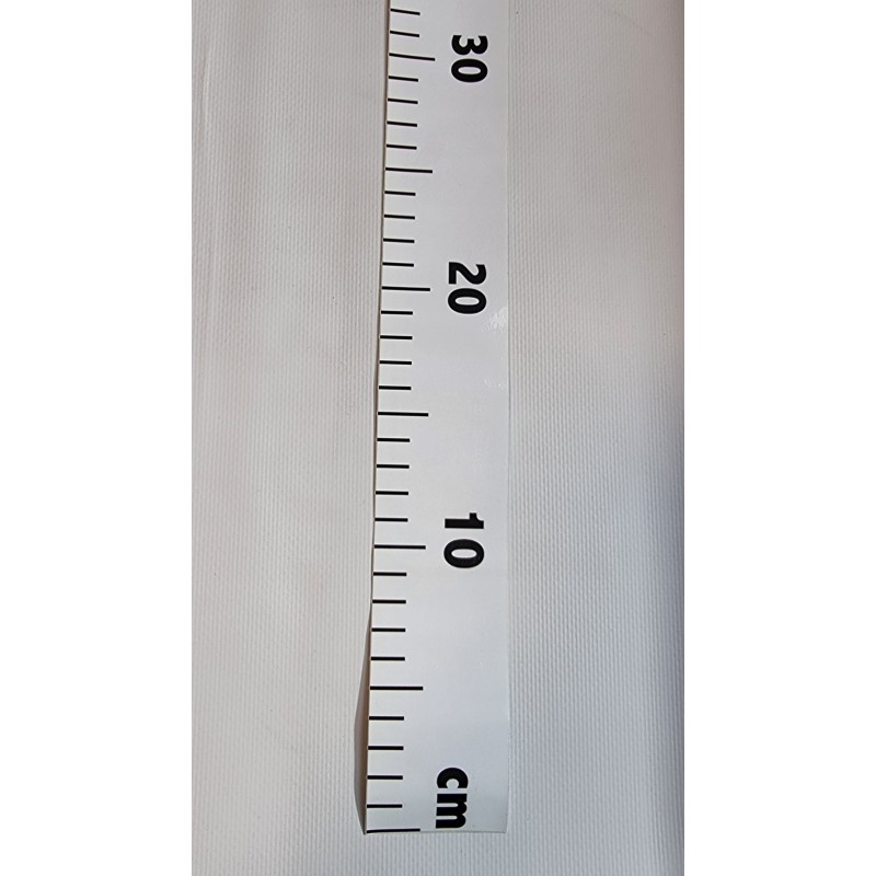 règle graduée autocollante pour Koï